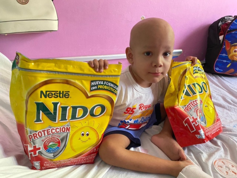 NESTLÉ dona Leche NIDO a CONANCA - Conanca